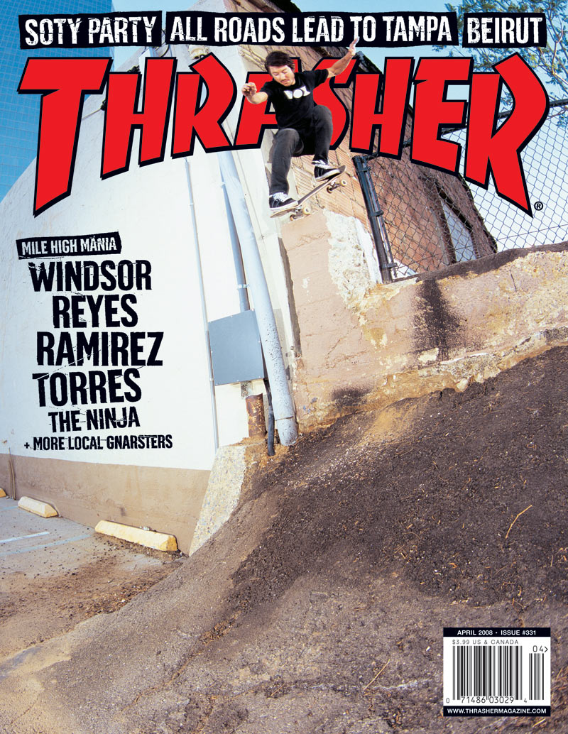 April 2008 Thrasher Magazine