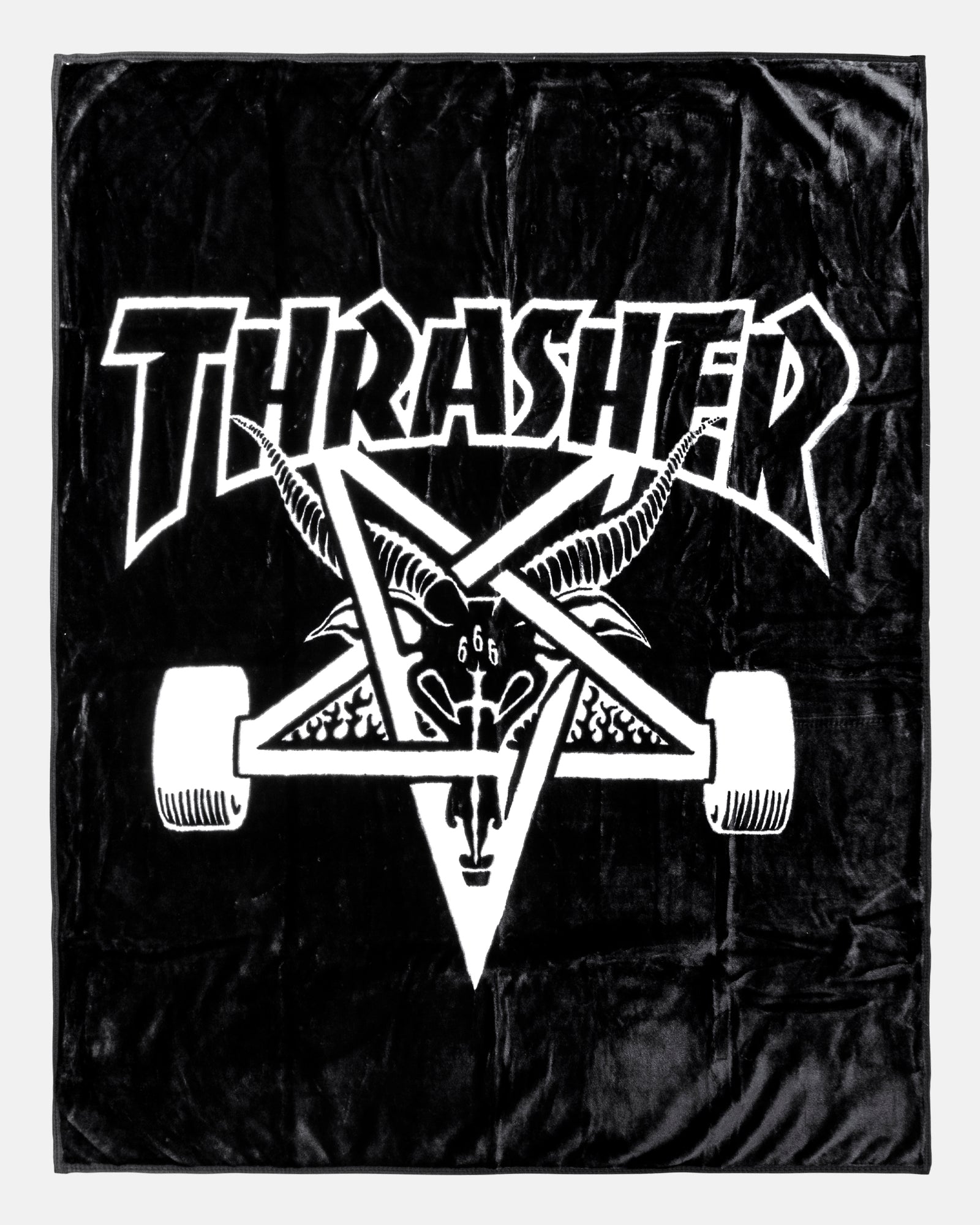 SKATEGOAT - BLANKET - BLACK – Thrasher Magazine