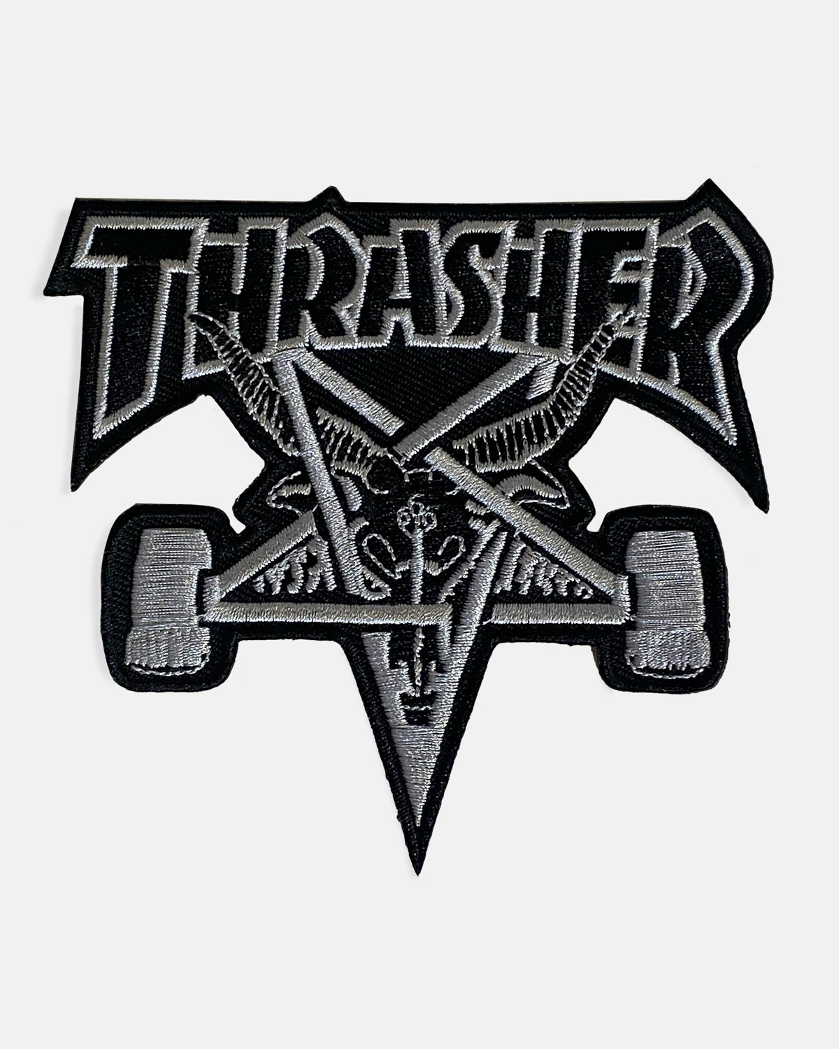 SKATEGOAT - PATCH - BLACK – Thrasher Magazine